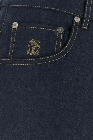 Brunello Cucinelli Dark Felt Pant