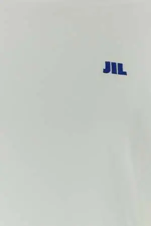 JIL SANDER Cotton T-shirt With Embroidered Logo