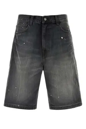 Carhartt Work In Progress Denim Bermuda Shorts - Black