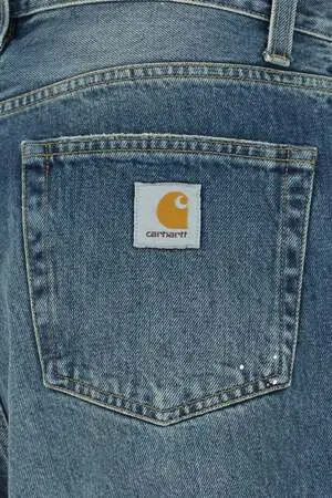 Carhartt Work In Progress Wide-leg Denim Trousers - Blue
