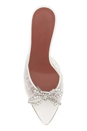 Amina Muaddi Lace Rosie Mules