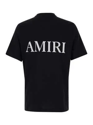 Amiri T-shirt With Contrasting Monogram In Cotton