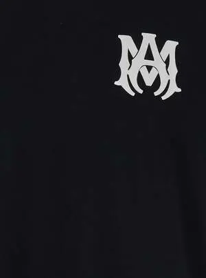 Amiri T-shirt With Contrasting Monogram In Cotton