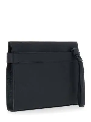 FERRAGAMO Clutch With Hug Side Buckles
