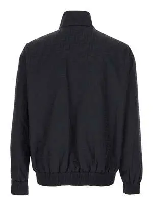 Fendi Padded Bomber Zucca Embossed Ny - Multicolor