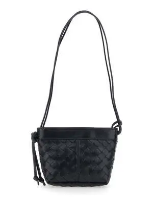 Bottega Veneta Flip Flap On Strap Pouch Intrecciato 15 Venetian - Multicolor