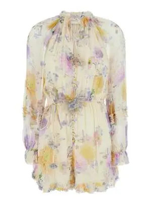 Zimmermann Luna" Playsuit - Multicolor