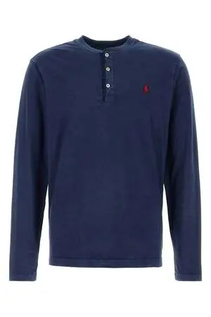 Polo Ralph Lauren Navy Cotton T-shirt - Blue