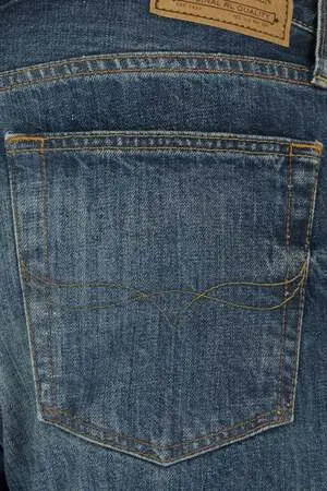 Polo Ralph Lauren Stonewashed And Distressed Denim Jeans