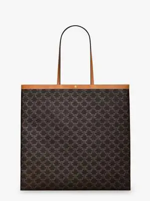 Celine Triomphe Fabric Shopper Bag