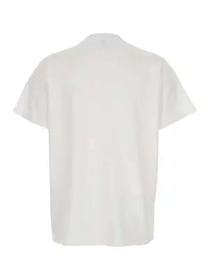 GANNI Cotton T-shirt With Cherry Graphic - Multicolor