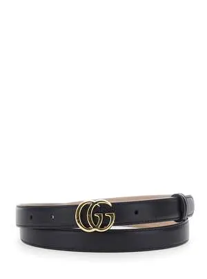 Gucci Flat Gg Marmont Belt - Multicolor