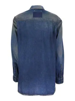 GOLDEN GOOSE Classic Collar Denim Shirt - Multicolor