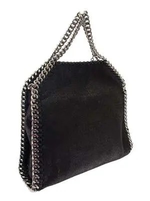 Stella McCartney Mini Tote Bag With Logo Charm - Multicolor