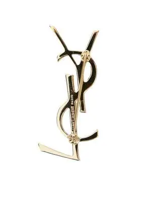 Saint Laurent Monogram Brooch