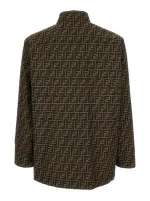 Fendi Overshirt Zucca Jacquard