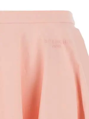 Givenchy A-line Cotton Skirt With Flared Design
