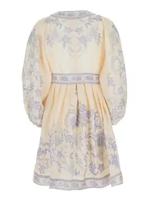 Zimmermann Indra Linen Dress - Multicolor