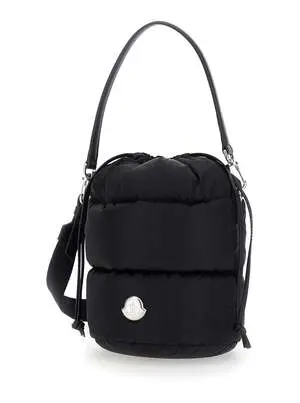Moncler Karadoc Padded Tech Fabric Handbag With Drawstring Closure - Multicolor