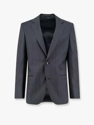Gucci Pinstriped Wool Blazer - Multicolor