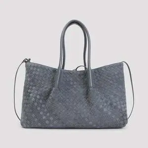 Bottega Veneta Large Pinacoteca Tote Bag - Blue