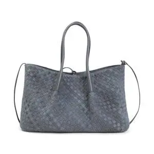 Bottega Veneta Large Pinacoteca Tote Bag - Blue