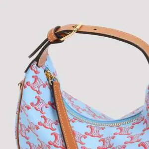 Celine Triomphe Canvas Teen Lulu Shoulder Bag