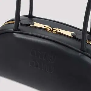 Miu Miu Medium Beau Bag In Leather - Black