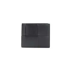 Bottega Veneta Cassette Bifold Calf Leather Wallet - Blue