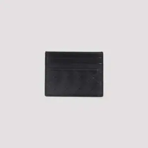 Bottega Veneta Intrecciato Card Case - Black