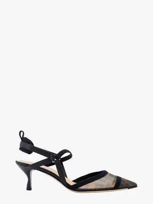 Fendi Colibrì Lite Pumps In Ff Mesh - Multicolor