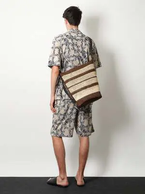 Loewe Raffia Bucket Bag - Multicolor