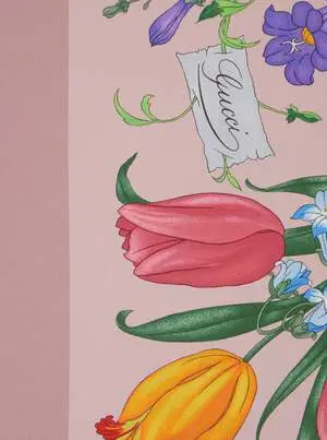Gucci Ca Flora Twill Scarf - Multicolor