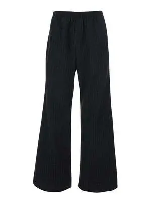 Balenciaga Cotton Checkered Pants - Multicolor