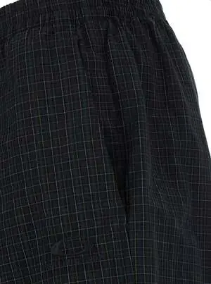 Balenciaga Cotton Checkered Pants - Multicolor