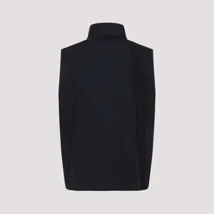 JIL SANDER Sleeveless Sport Vest - Blue