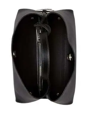 TOD'S T Timeless' Handbag With Embossed Logo And Leather Pendant