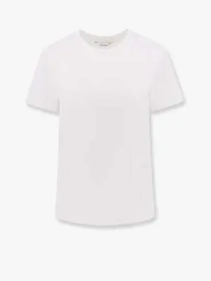 Max Mara Nerina Cotton T-shirt With Embroidery - Multicolor