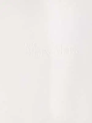 Max Mara Nerina Cotton T-shirt With Embroidery - Multicolor