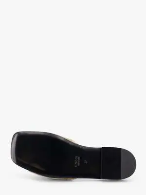 Gucci Gg Fabric Slide Sandals With Metal Logo