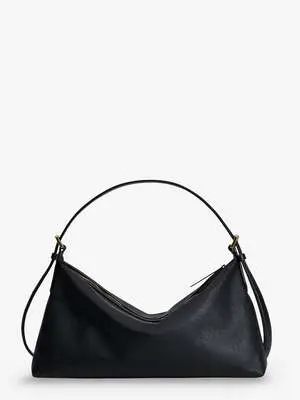 ATP ATELIER Castellare Leather Shoulder Bag - Black