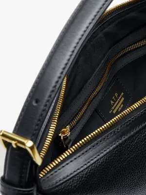 ATP ATELIER Castellare Leather Shoulder Bag - Black