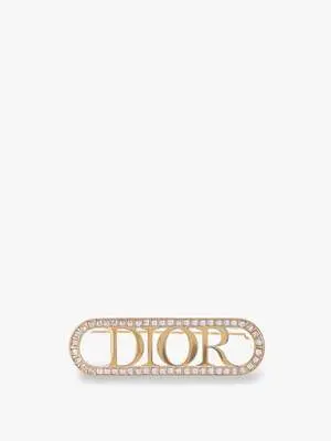 Dior Dio Evolution Brass Brooch - Multicolor