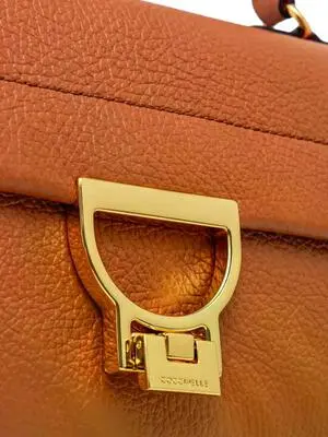 COCCINELLE Arlettis Grained-leather Mini Tote Bag