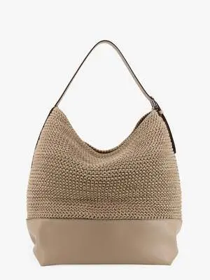 TOTEME Woven Leather Shoulder Bag