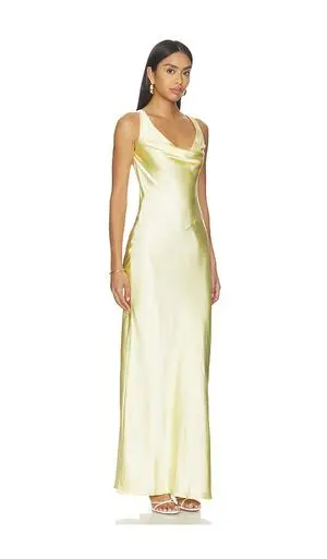 4TH & RECKLESS Penelope Satin Maxi Dress