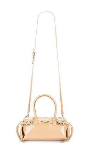 8 Other Reasons Mini Buckle Up Shoulder Bag - Camel