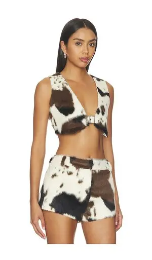 LAMARQUE Pinta Faux Fur Vest