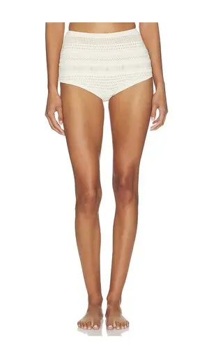 Devon Windsor Verity Bikini Bottom In Cream - Vail
