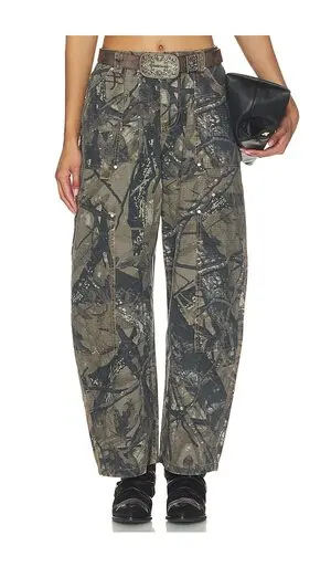 MARKGONG Lumberjack Pant In Brown